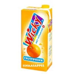 Wicky Fruitdrink of Zero nu 2 voor €2,79 - Beste.nl