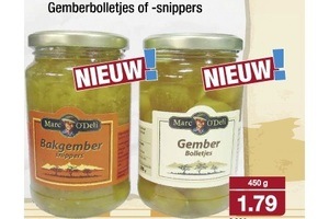 Gemberbolletjes of -snippers voor €1,79 - Beste.nl
